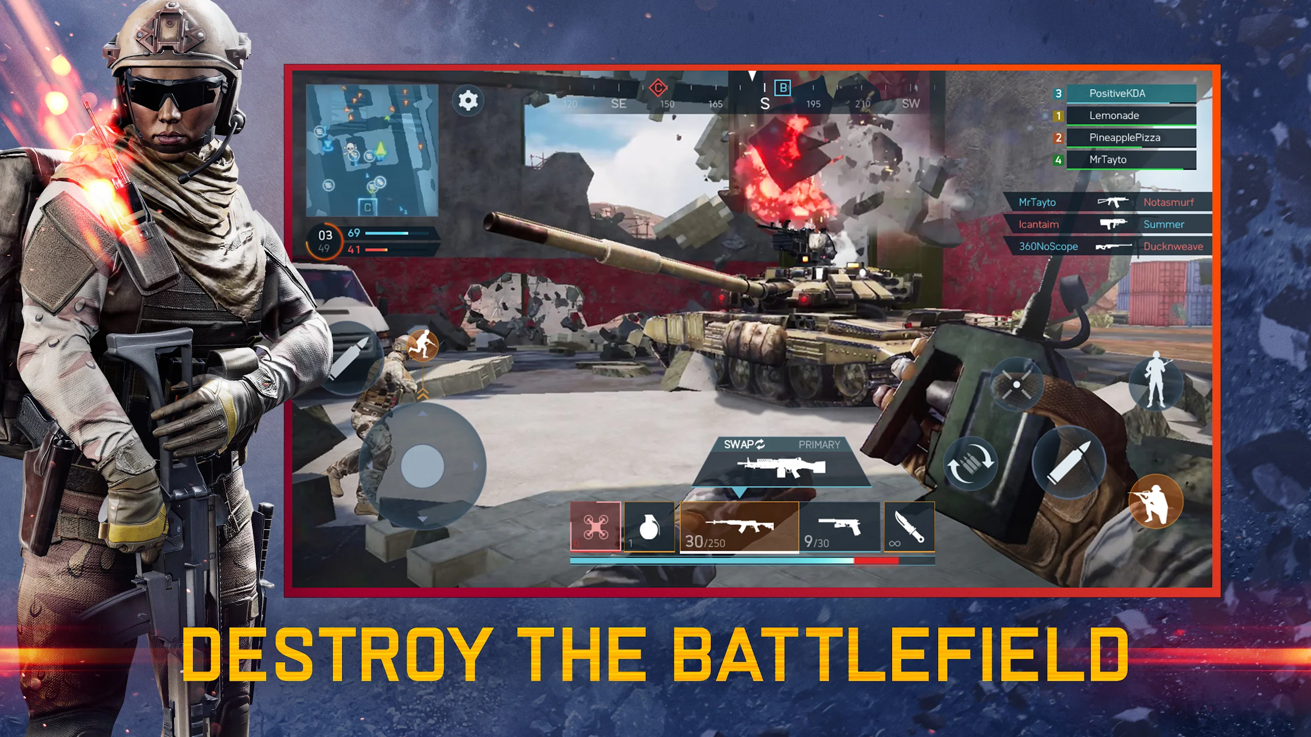 Battlefield Mobile đang thử nghiệm tại SEA - GAME 2 NGƯỜI