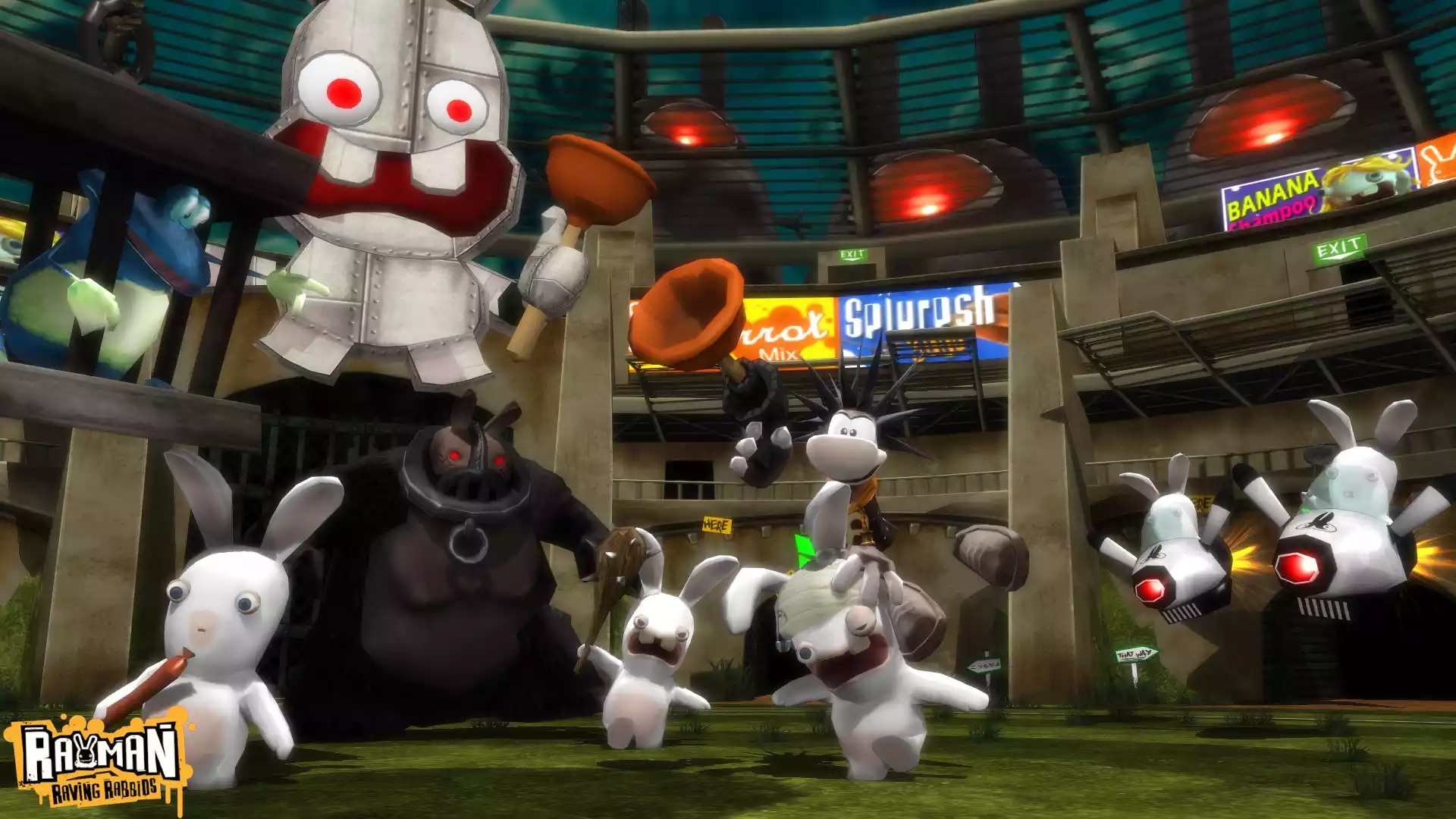 Mời bạn tải miễn phí game Rayman Raving Rabbids cho PC - GAME 2 NGƯỜI